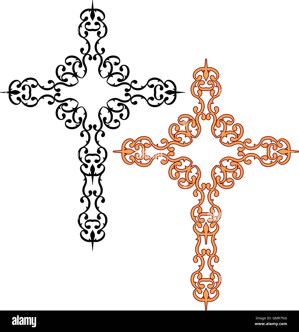 Cross Christian Design Stock Vector Image & Art - Alamy