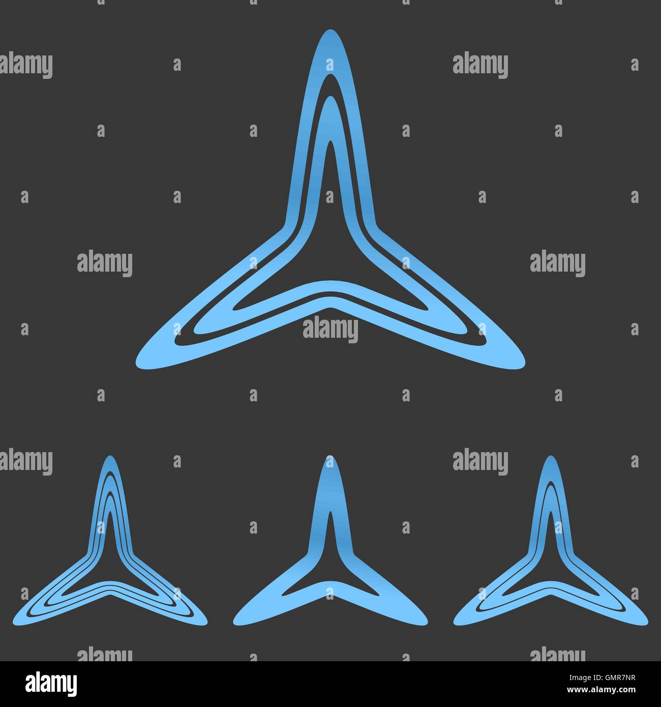 Three star logo stamp hi-res stock photography and images - Alamy