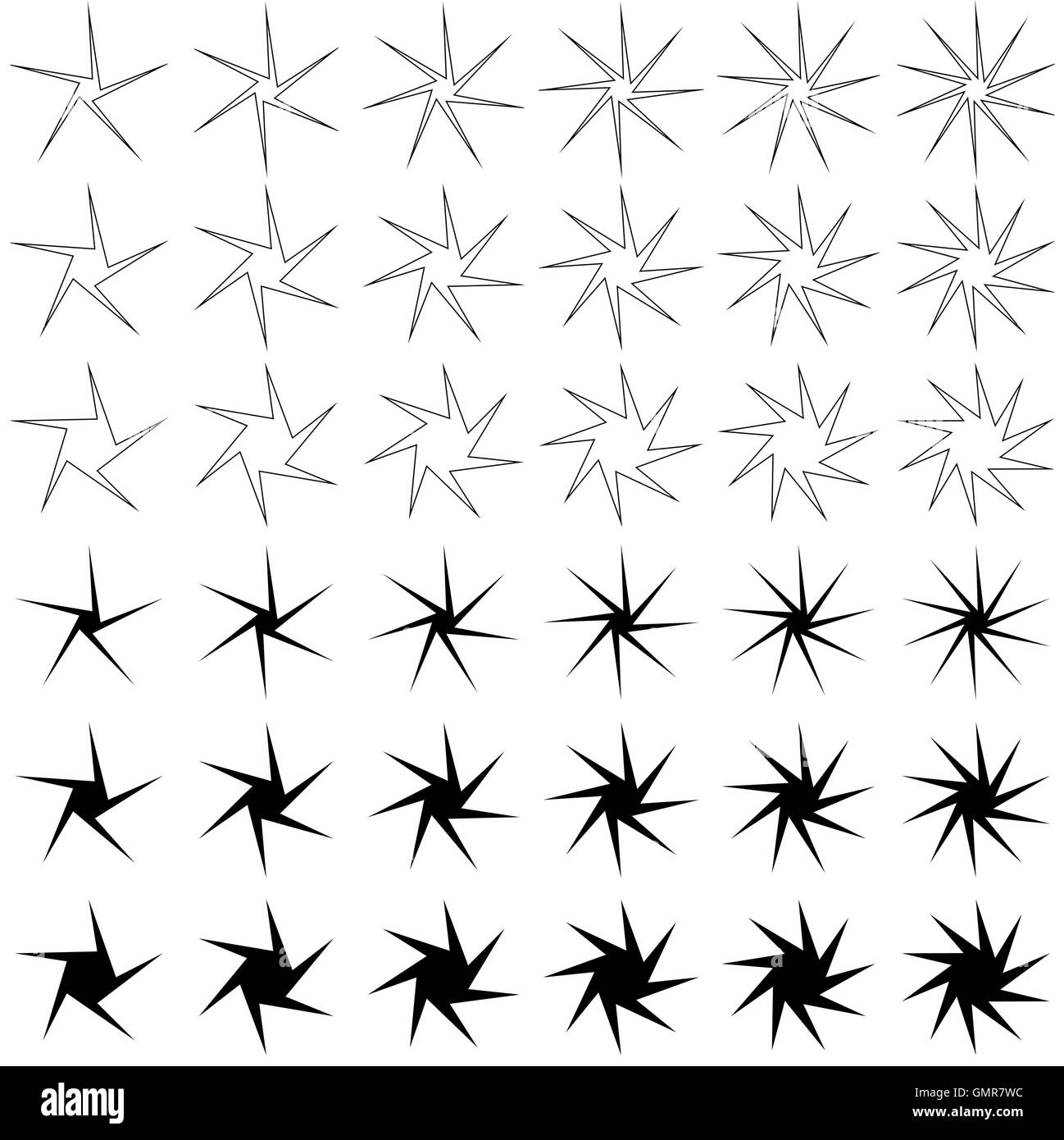 Asymmetrical design Cut Out Stock Images & Pictures - Alamy