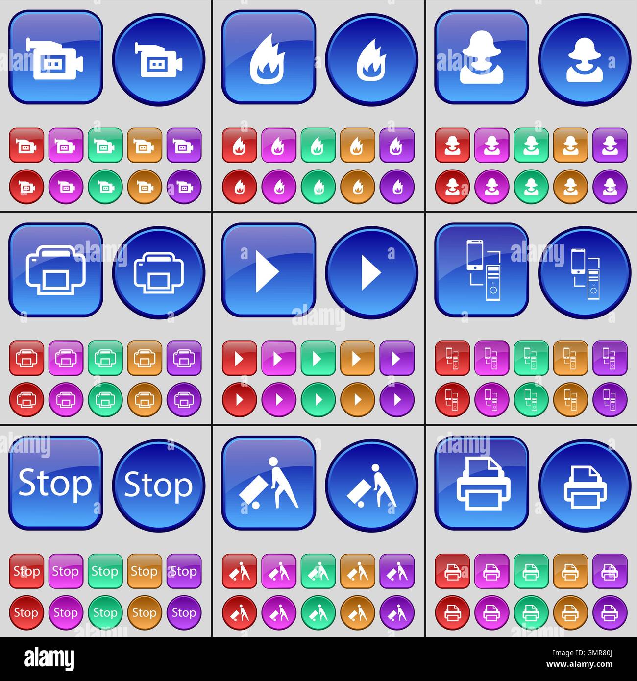 Delivery stop Stock Vector Images - Alamy