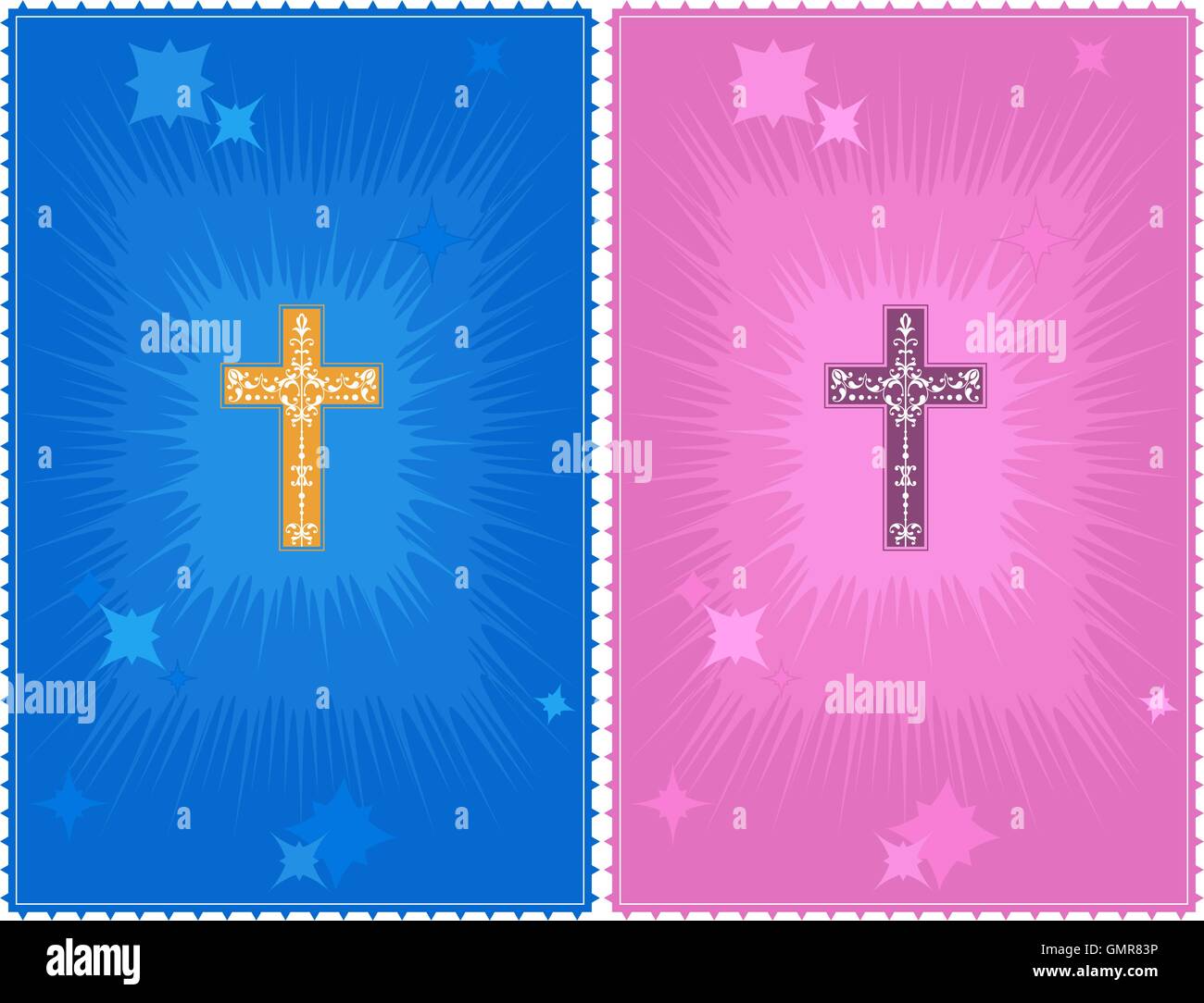 Christian Cross Design Stock Vector Image & Art - Alamy