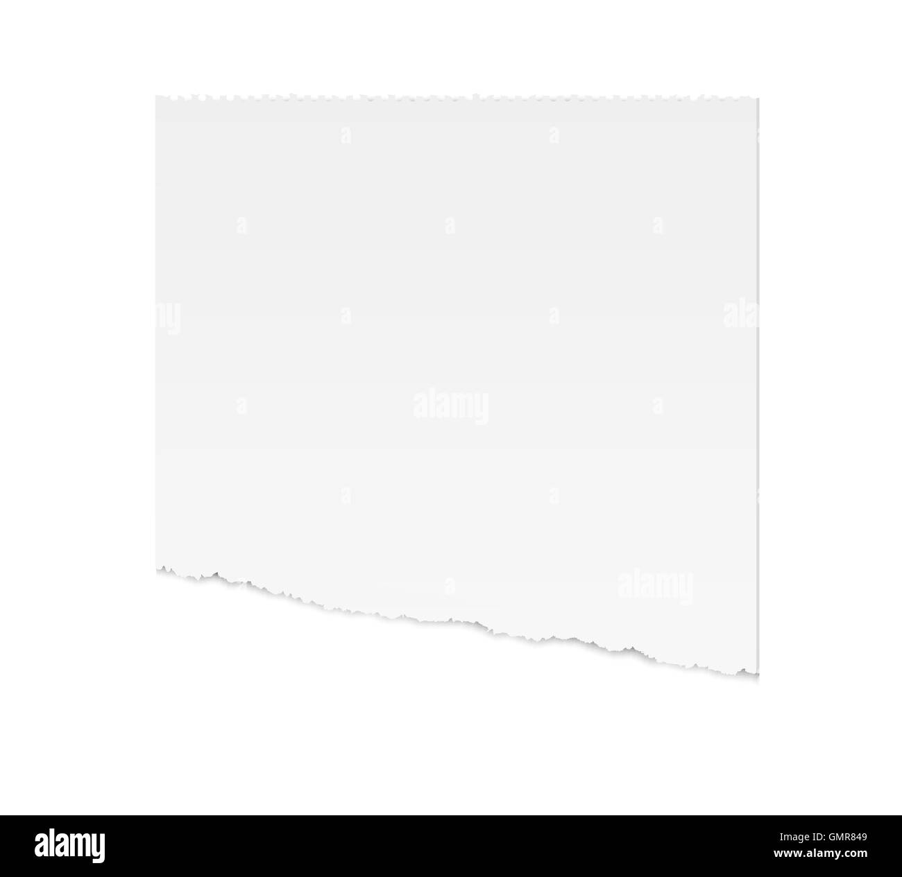 Torn paper vector Black and White Stock Photos & Images - Alamy