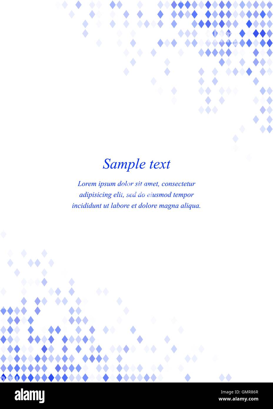 Blue page corner design template Stock Vector Image & Art - Alamy