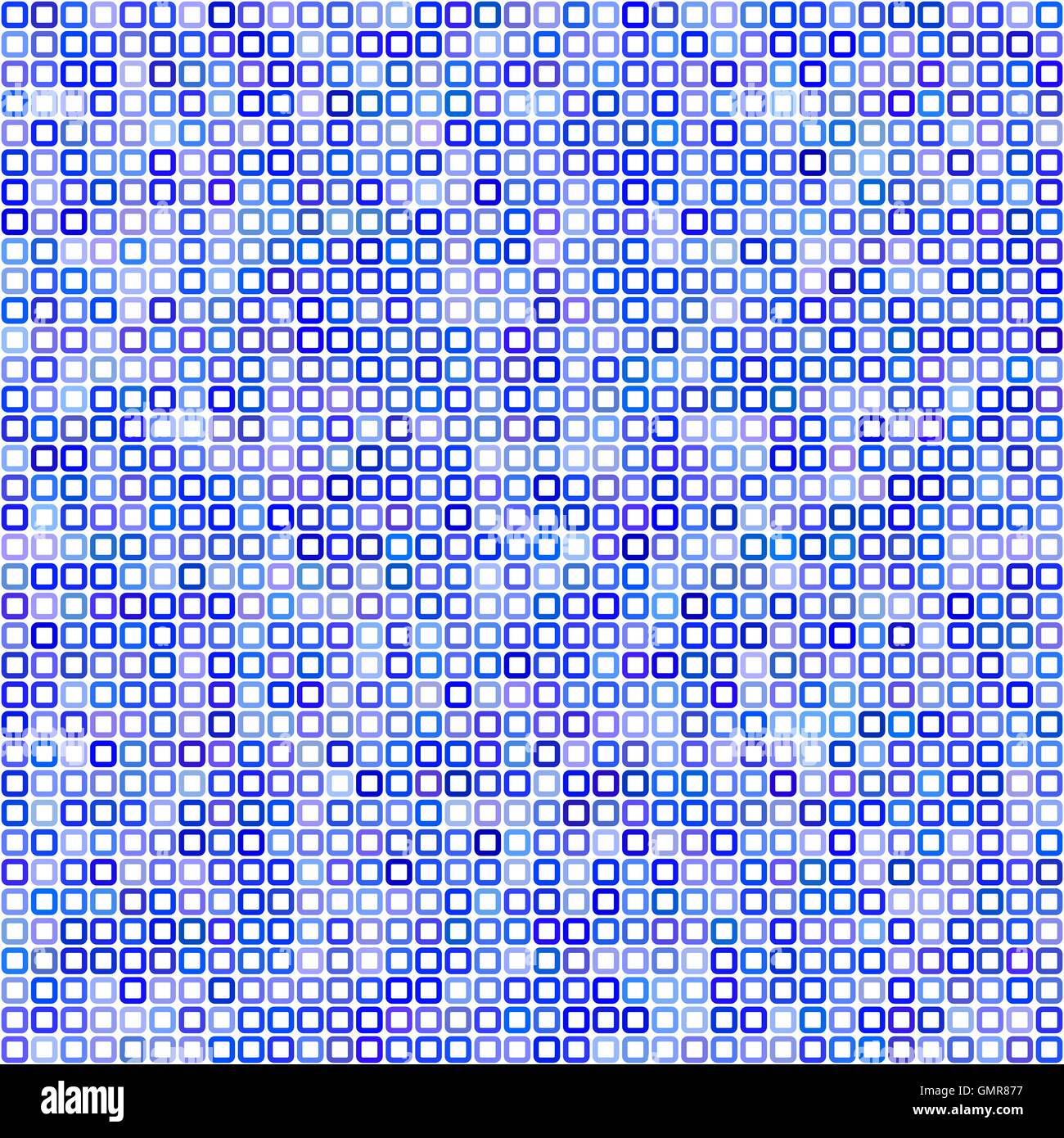Blue square pixel mosaic background Stock Vector Image & Art - Alamy
