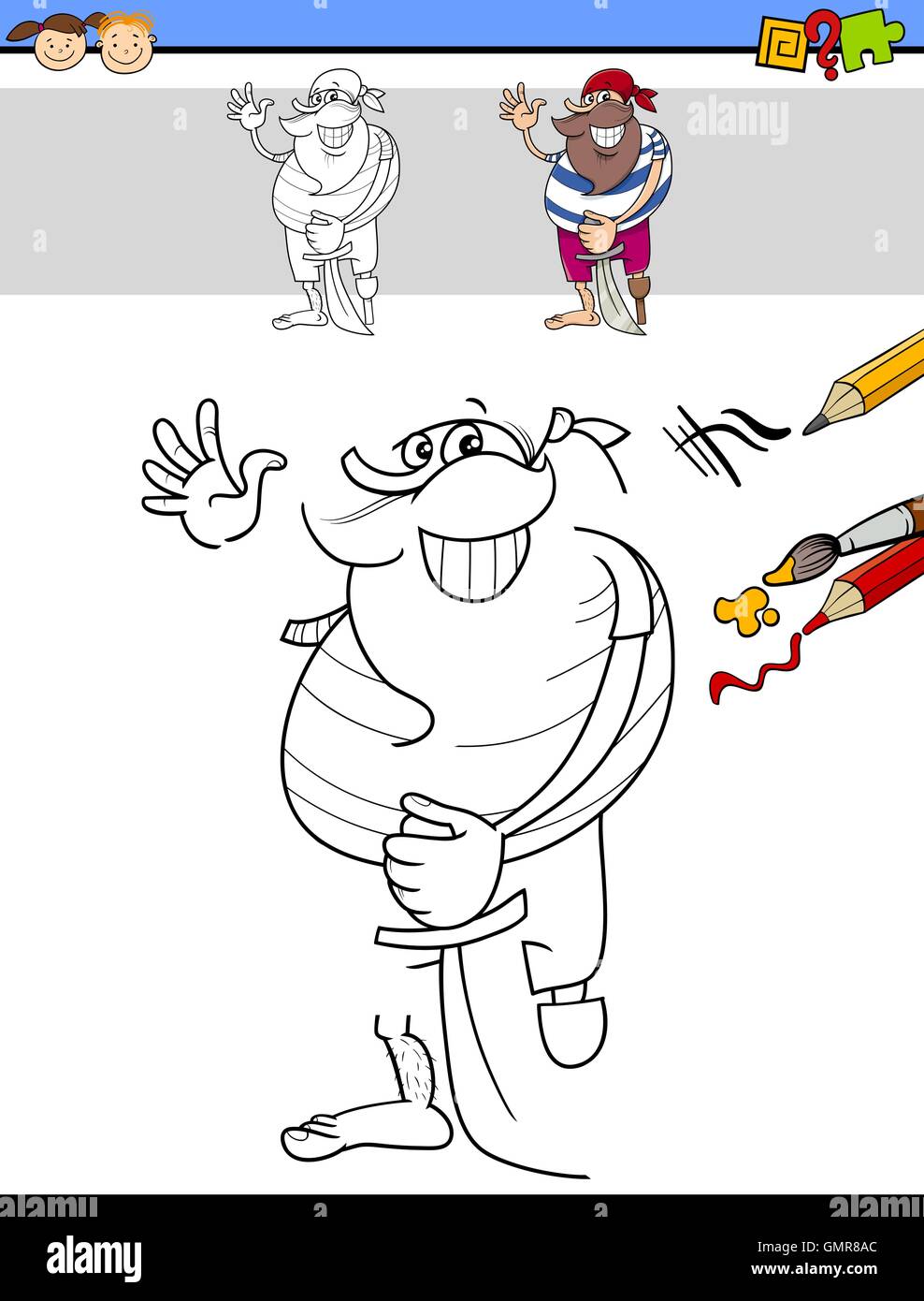 Children paint application Stock Vector Images - Alamy