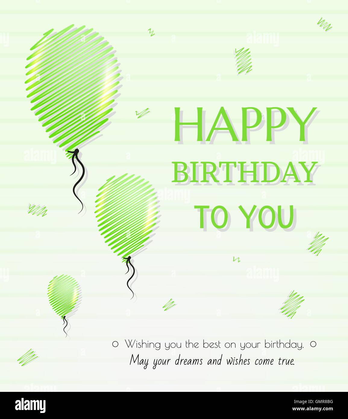 Balloon string Stock Vector Images - Alamy