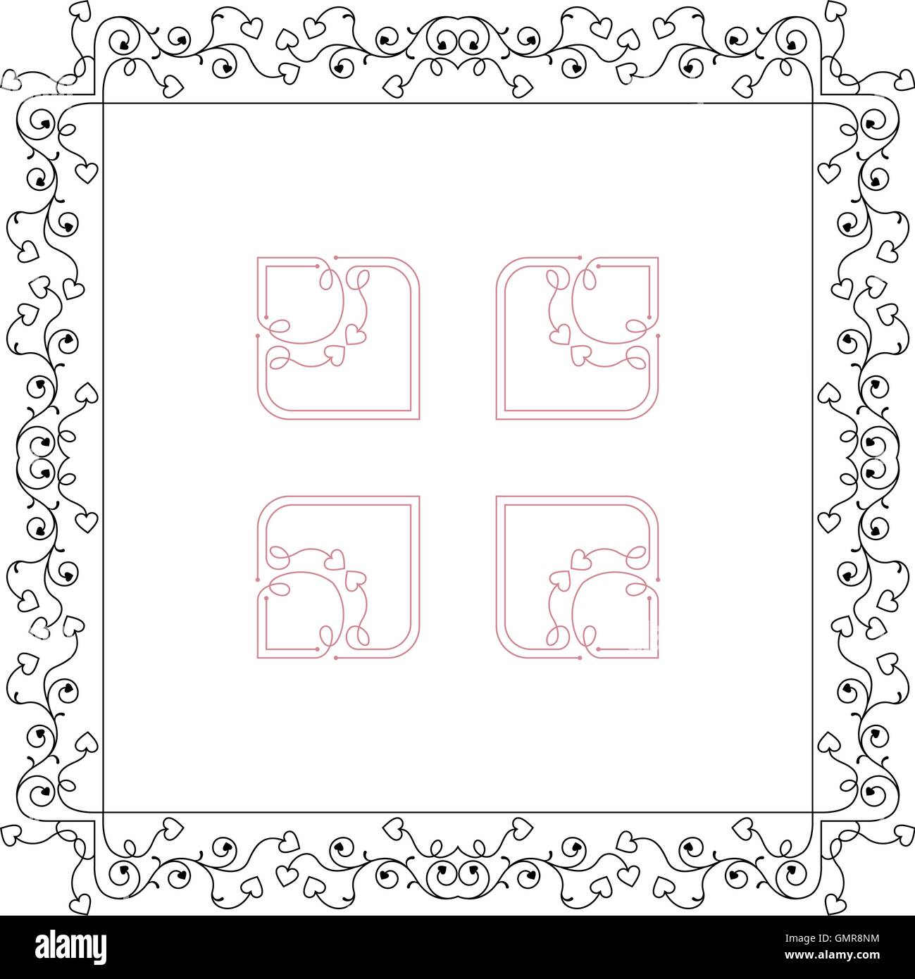 Frame Border Design Stock Vector Image & Art - Alamy