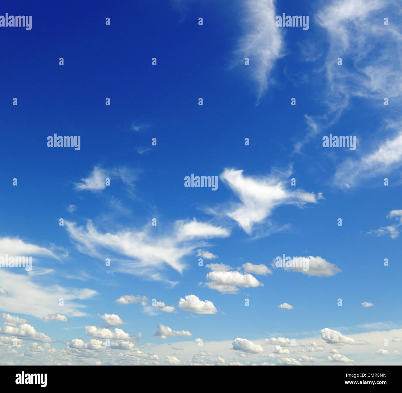 beautiful clouds in blue sky Stock Photo - Alamy