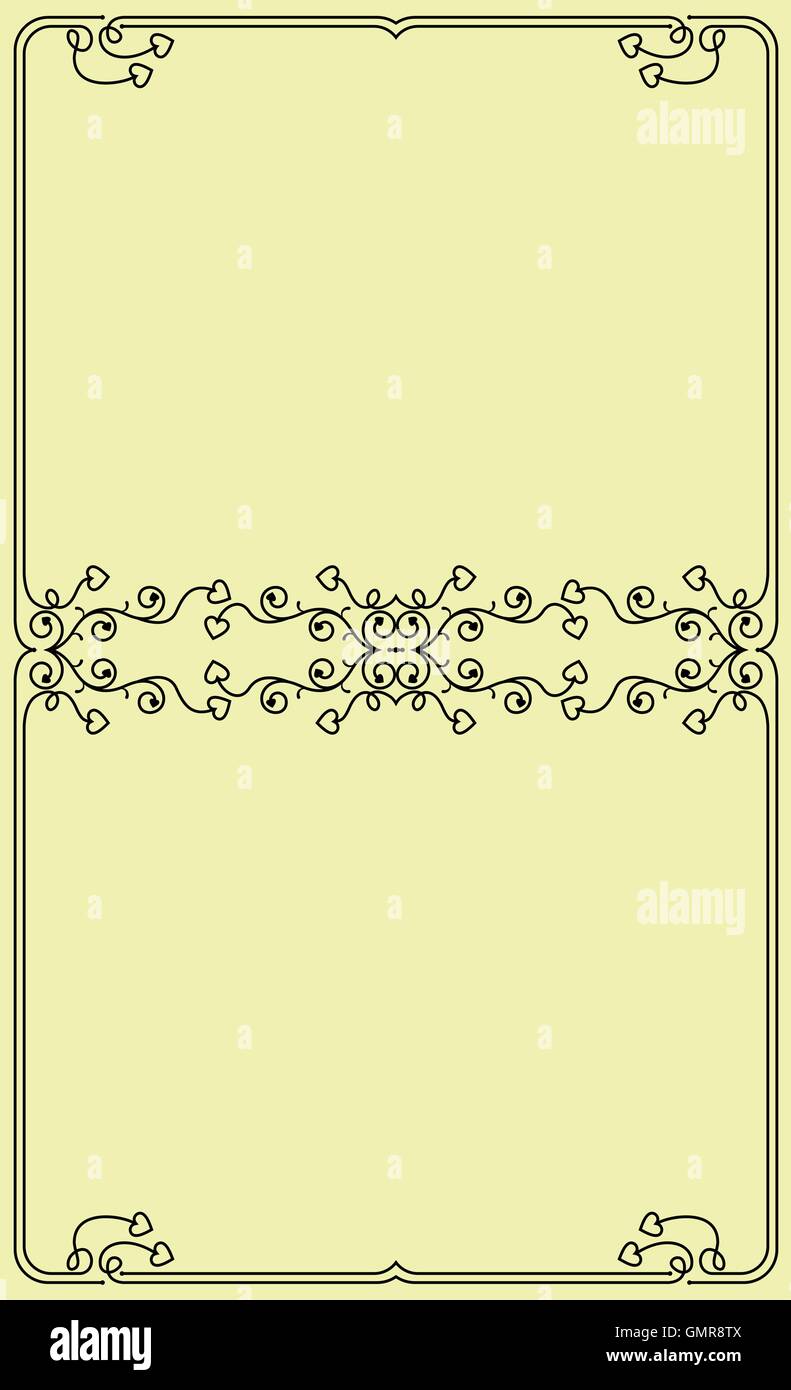 Frame Border Design Stock Vector Image & Art - Alamy