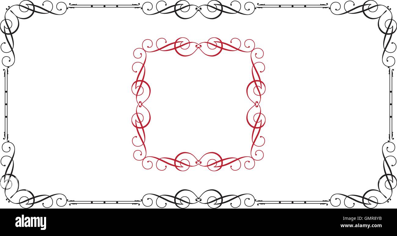 Frame Border Design Stock Vector Image & Art - Alamy