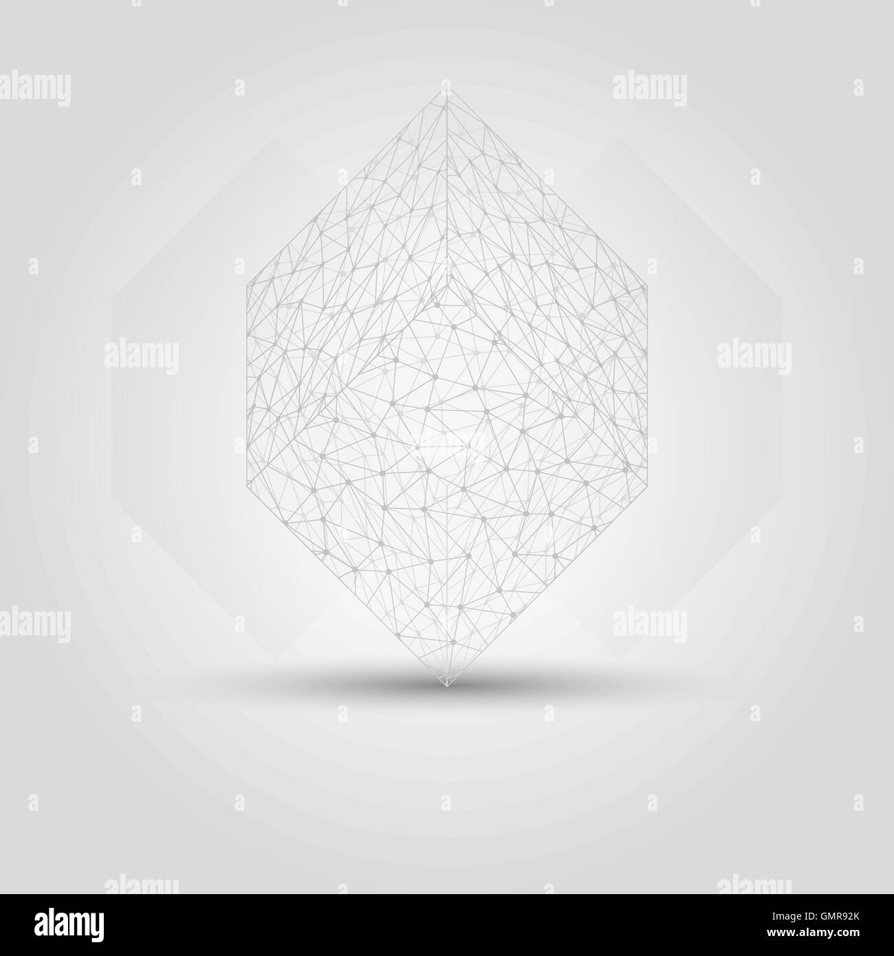 Cube net Stock Vector Images - Alamy