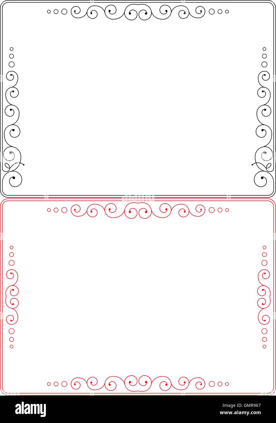 Frame Border Design Stock Vector Image & Art - Alamy
