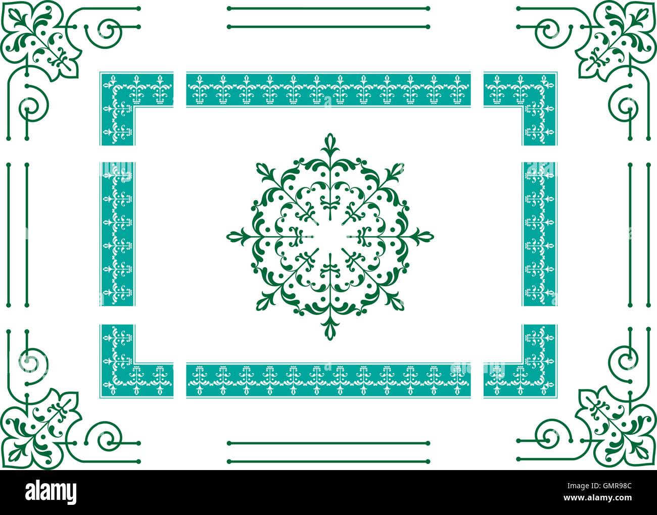 Frame Border Design Stock Vector Image & Art - Alamy