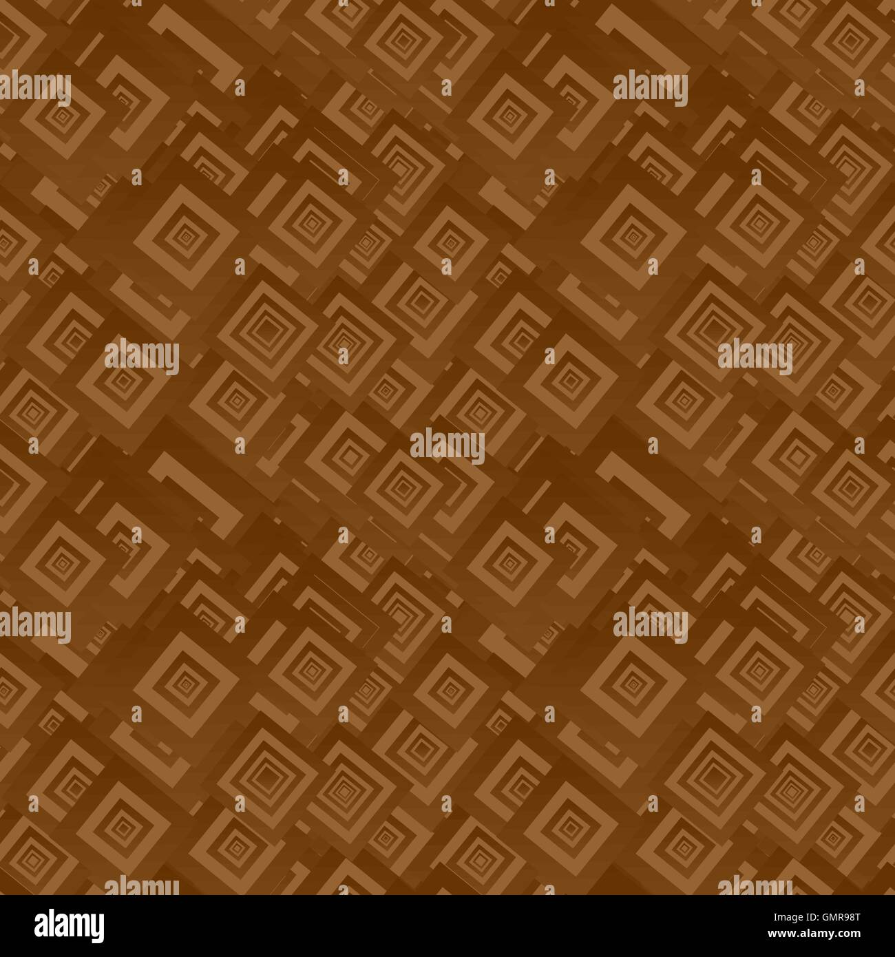 Brown seamless square pattern background Stock Vector Image & Art - Alamy