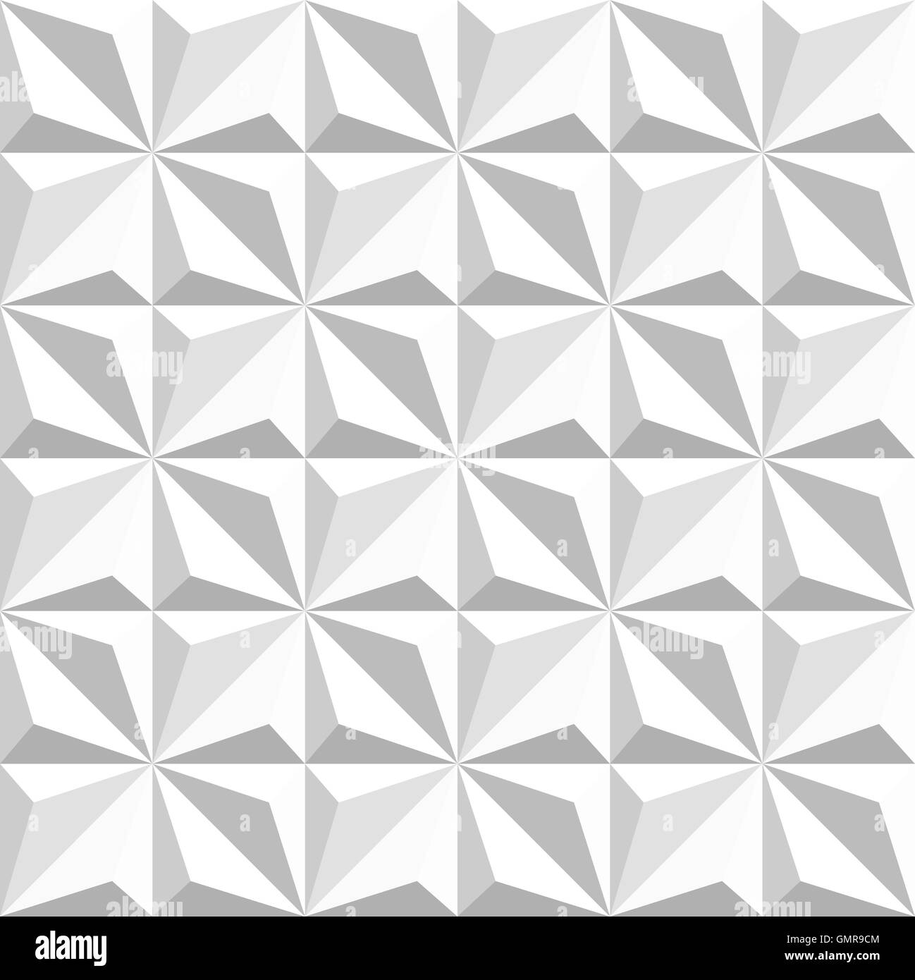 Vector Seamless Black And White Geometric Triangular Square Shaded ...