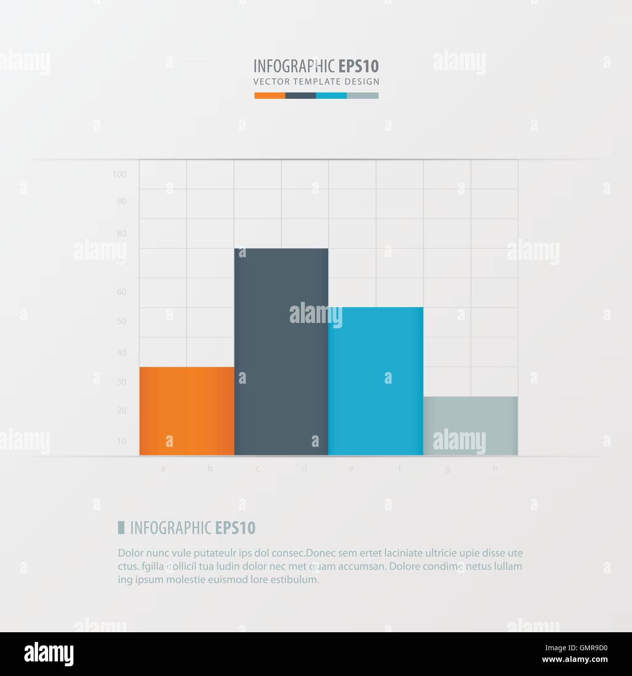 Orange infographic hi-res stock photography and images - Alamy