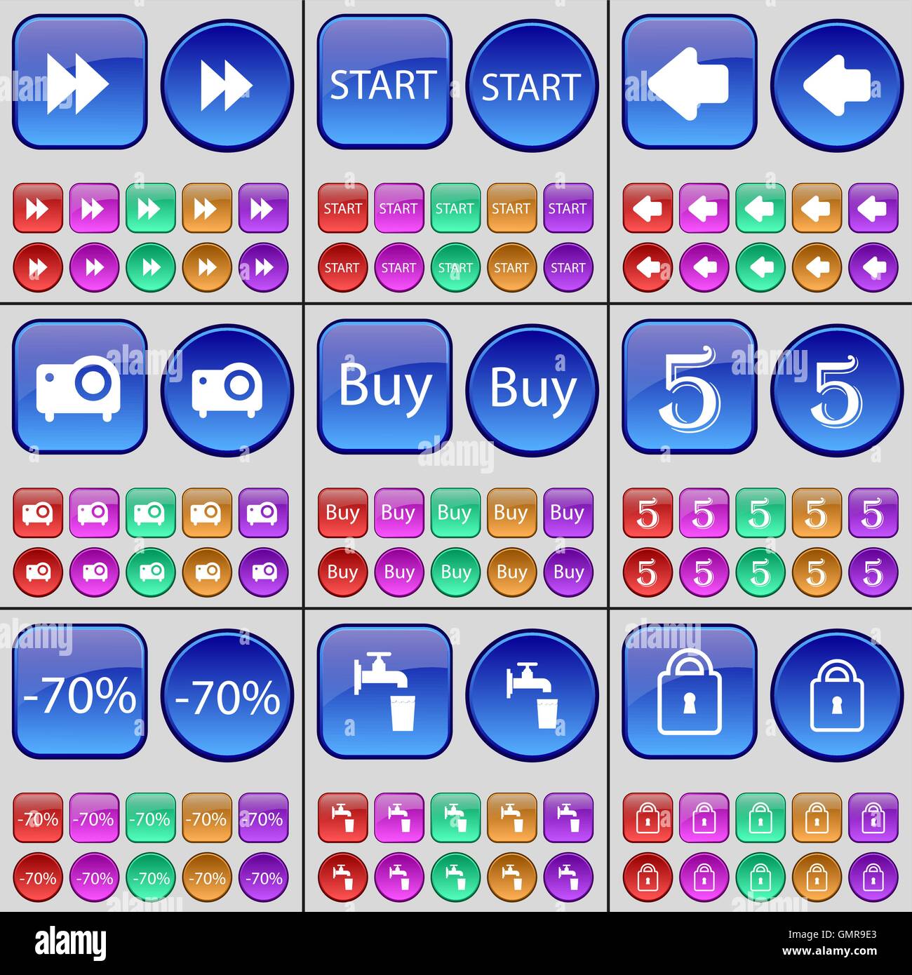 Set at the start Stock Vector Images - Alamy