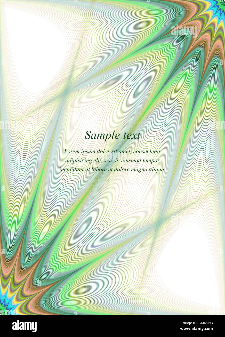 Multicolor page corner star design template Stock Vector Image & Art ...