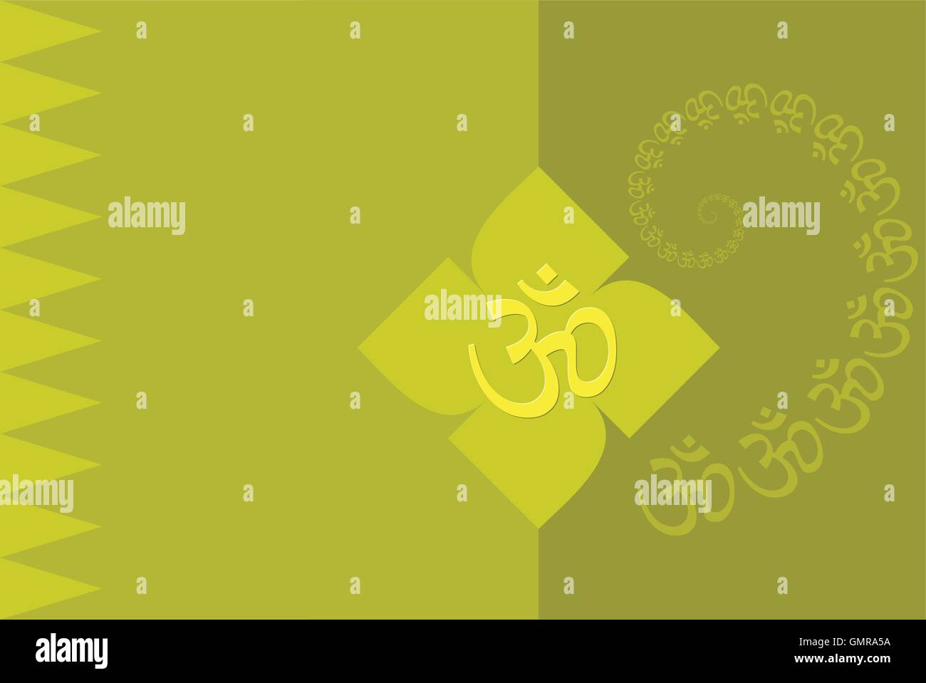 Holy aum om hindu sign Stock Vector Images - Alamy