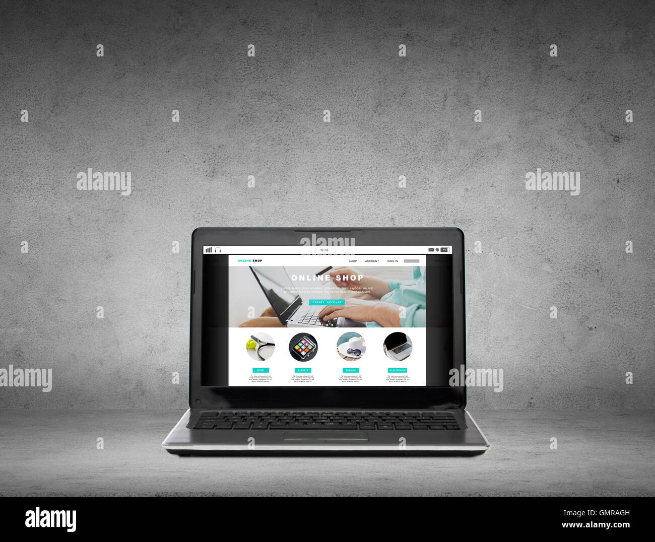 Online retail shopping product page hi-res stock photography and images ...