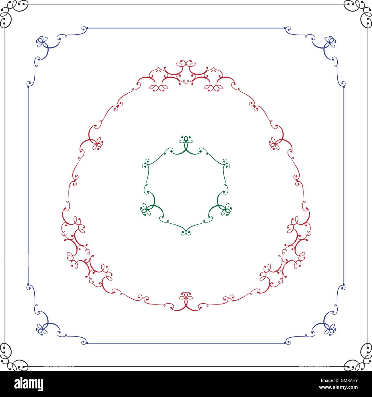 Frame Border Design Stock Vector Image & Art - Alamy