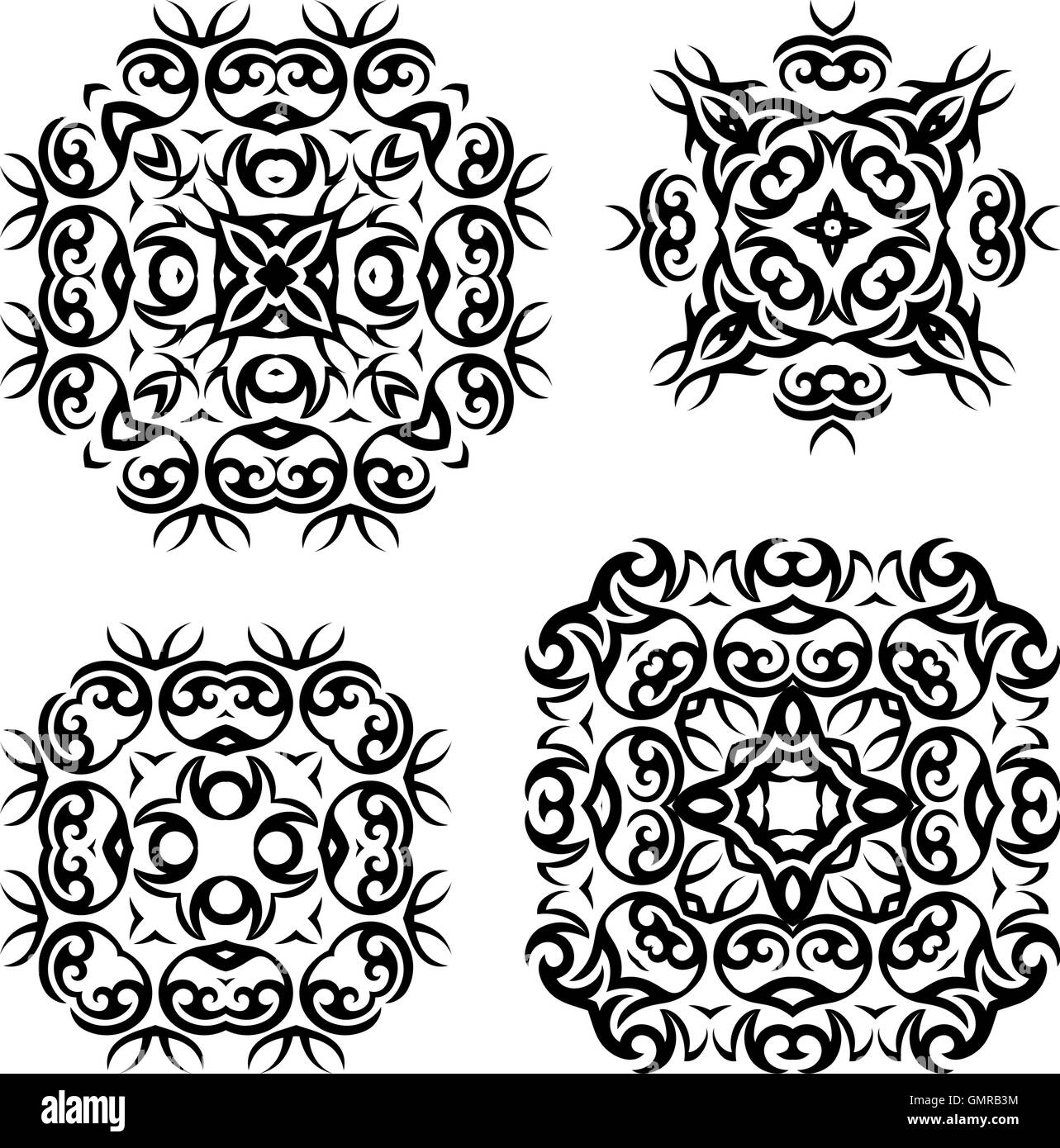 Tribal Tattoo Design Stock Vector Image & Art - Alamy