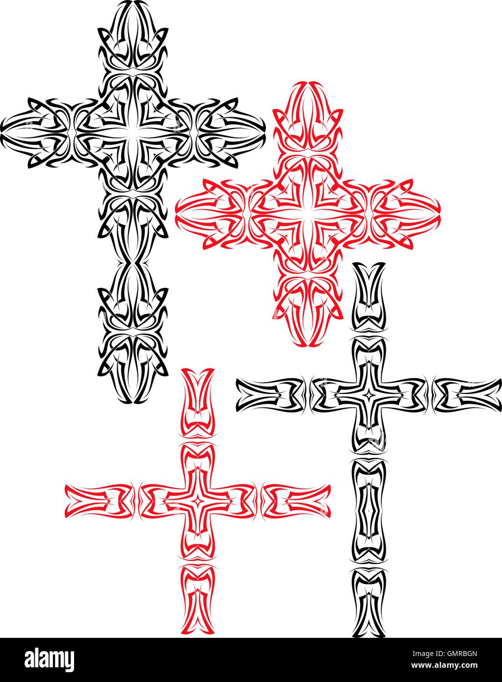 Cross Christian Design Stock Vector Image & Art - Alamy