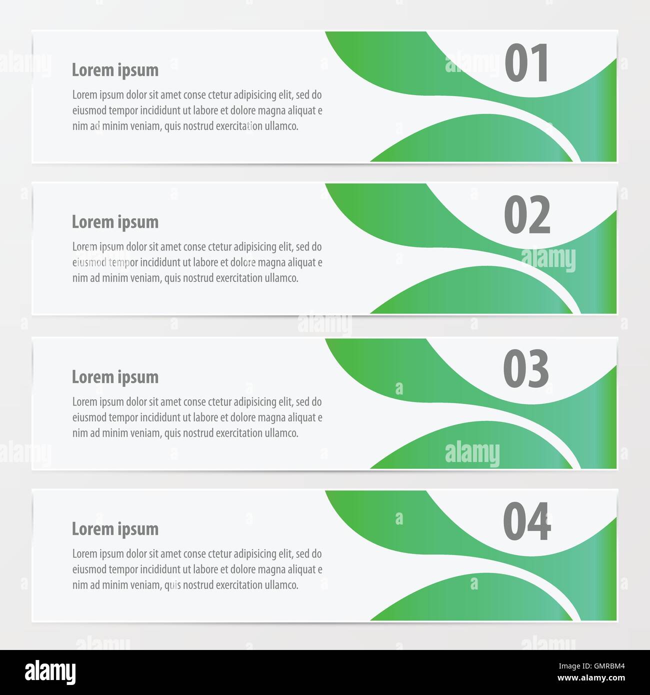 abstract banner green color Stock Vector Image & Art - Alamy