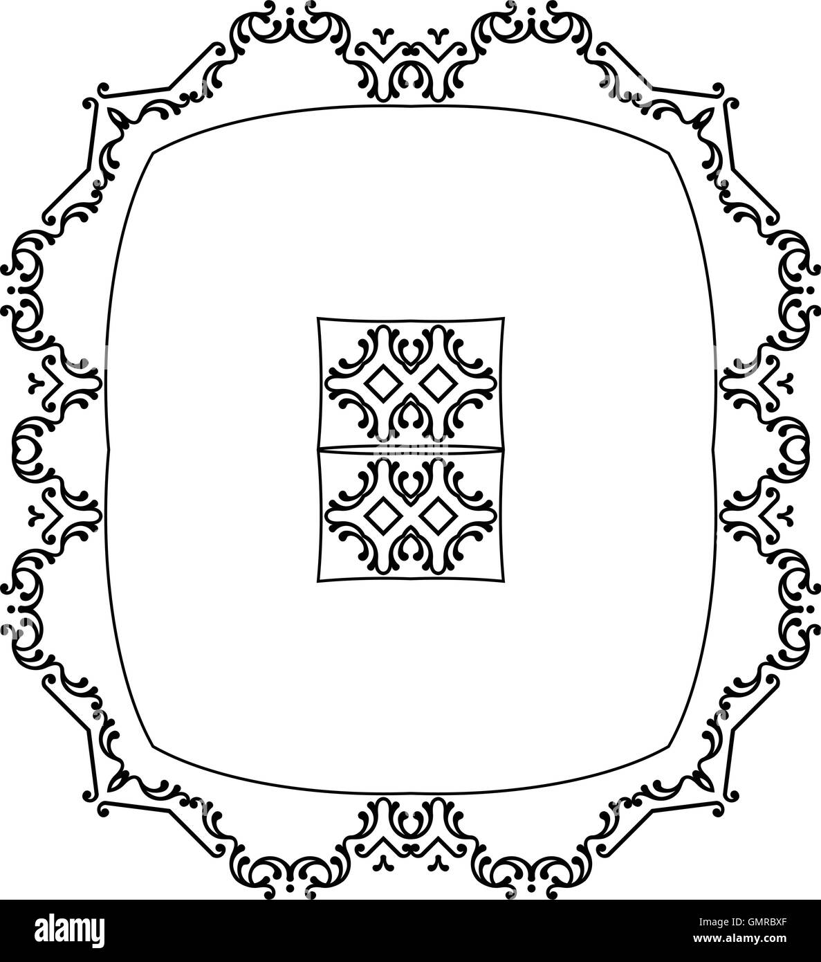 Frame Border Design Stock Vector Image & Art - Alamy