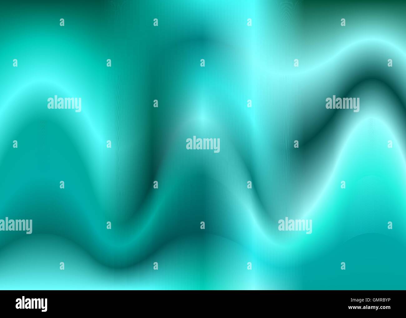 Cyan abstract wave background Stock Vector Image & Art - Alamy