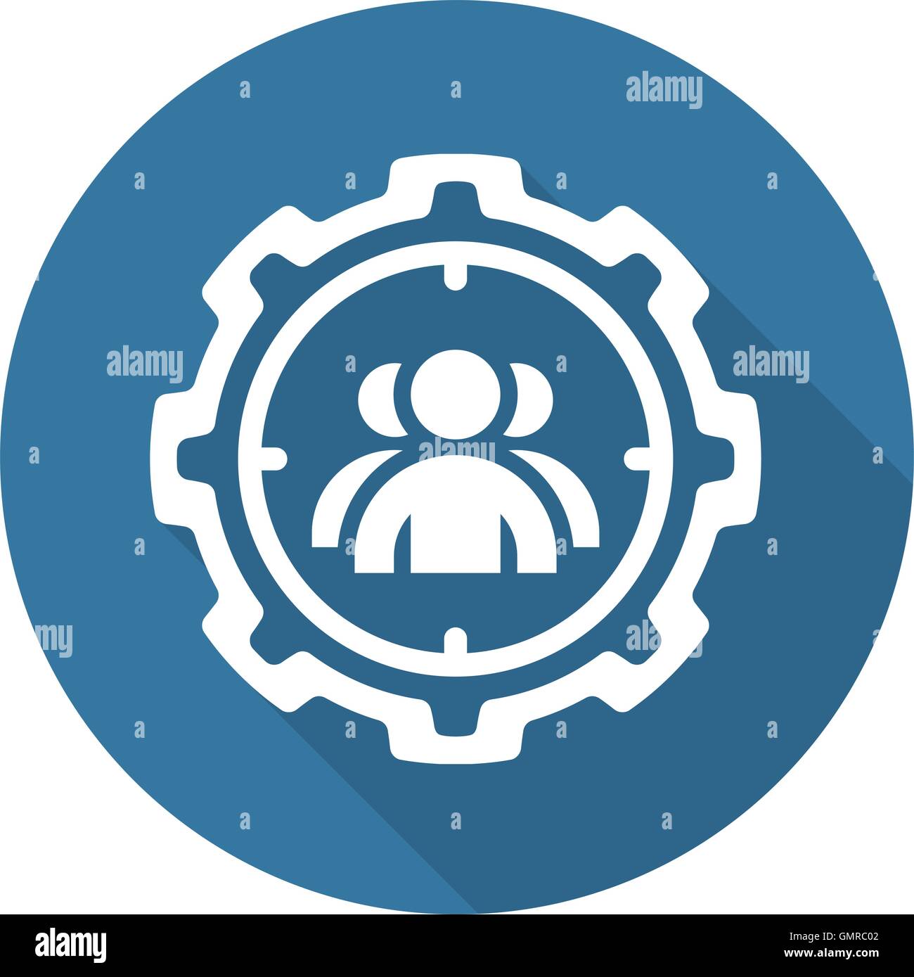 Targeting Icon. Flat Design Stock Vector Image & Art - Alamy