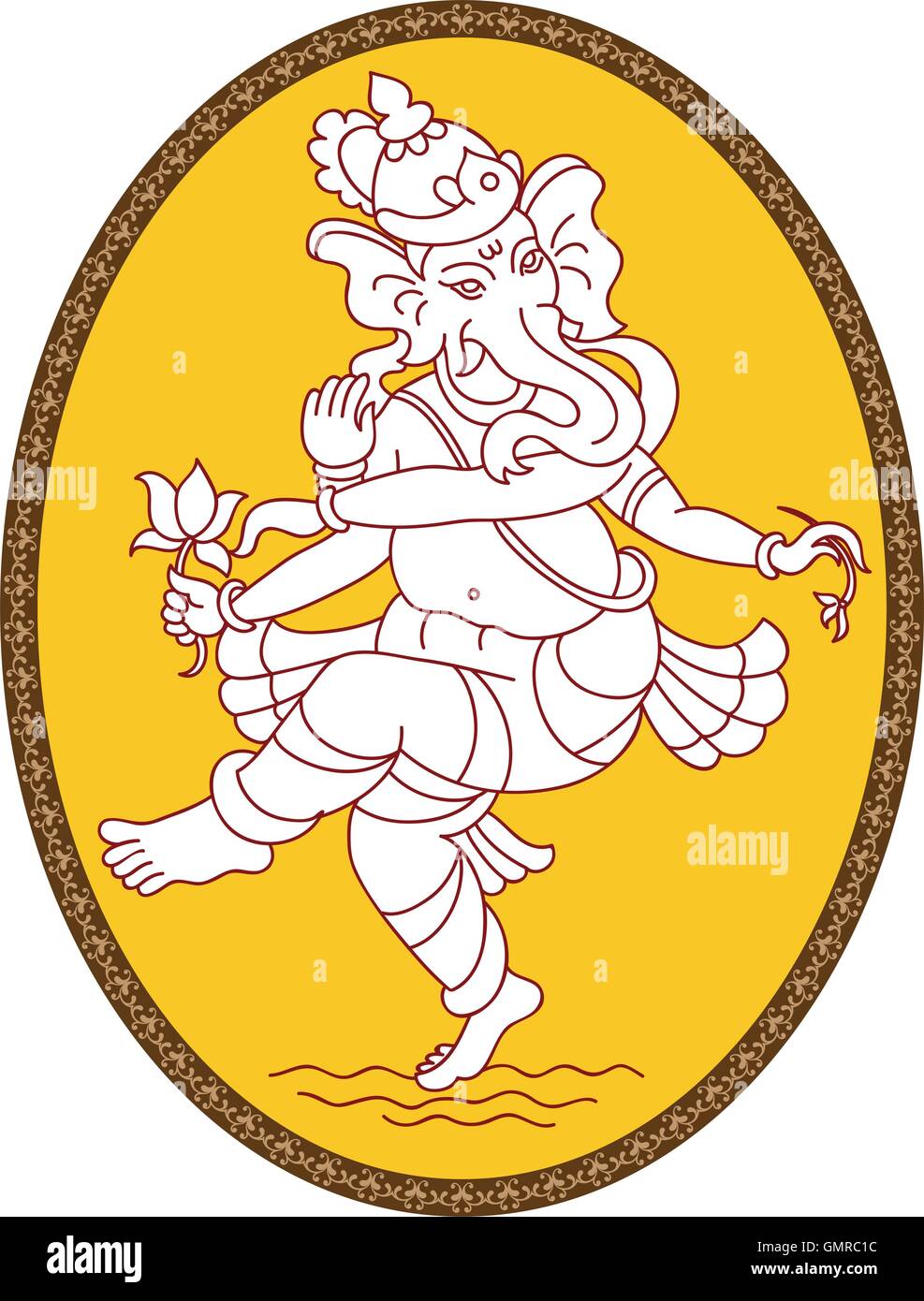 Ganesha The Lord Of Wisdom Stock Vector Image & Art - Alamy