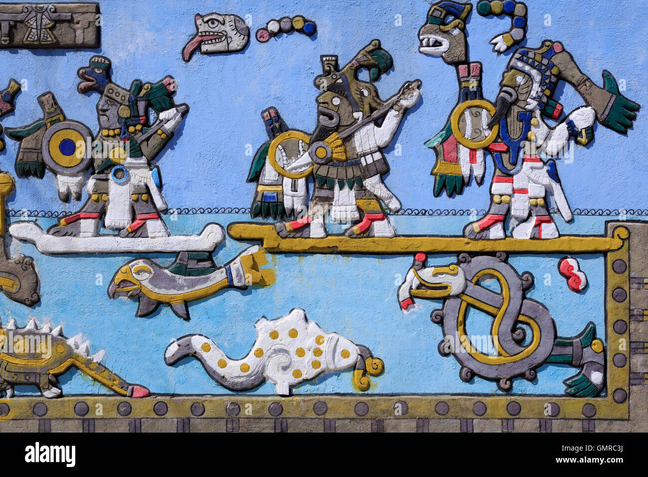 Aztec culture, Ensenada, Baja California, Mexico Stock Photo - Alamy