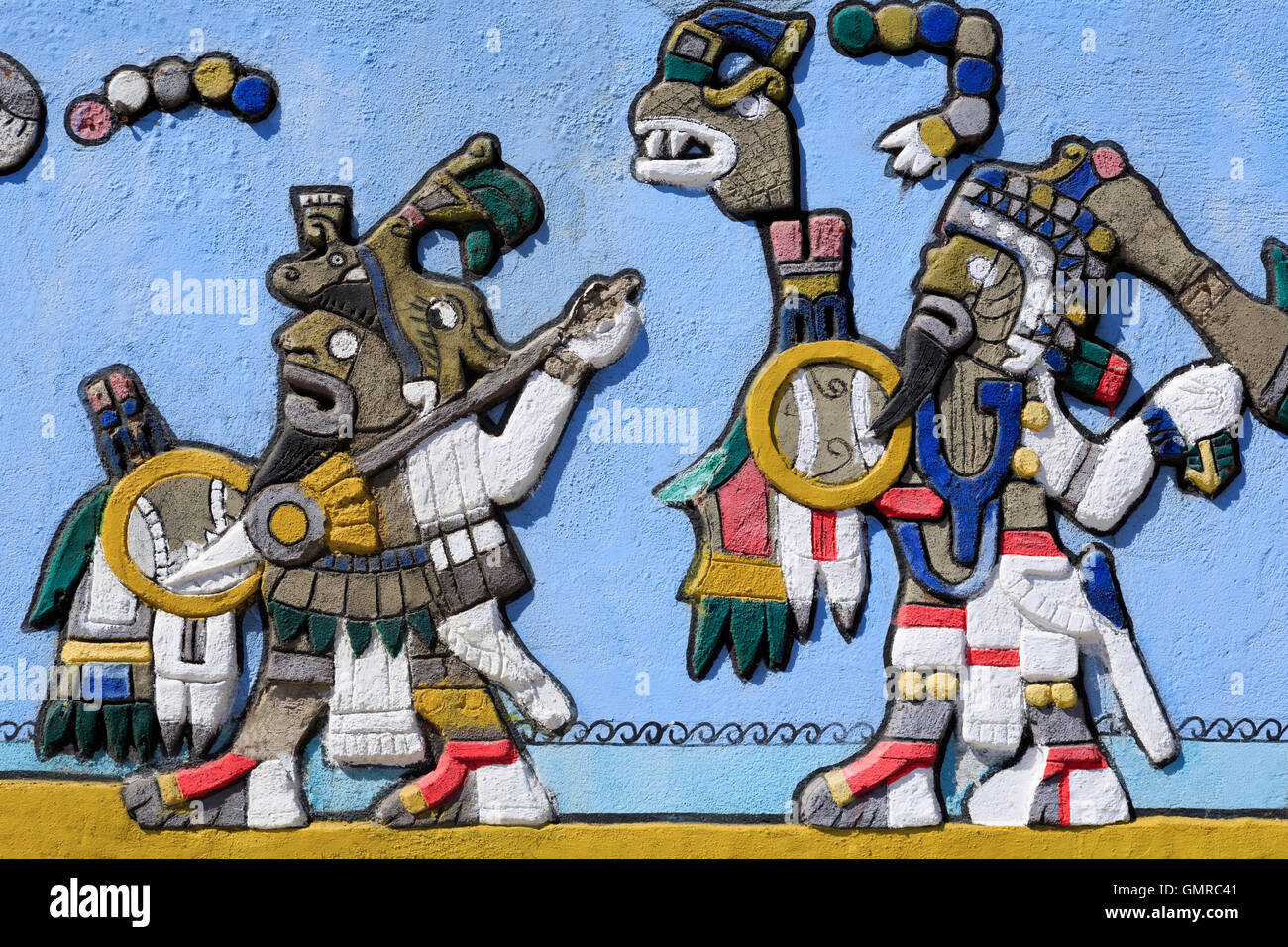 Aztec culture, Ensenada, Baja California, Mexico Stock Photo - Alamy