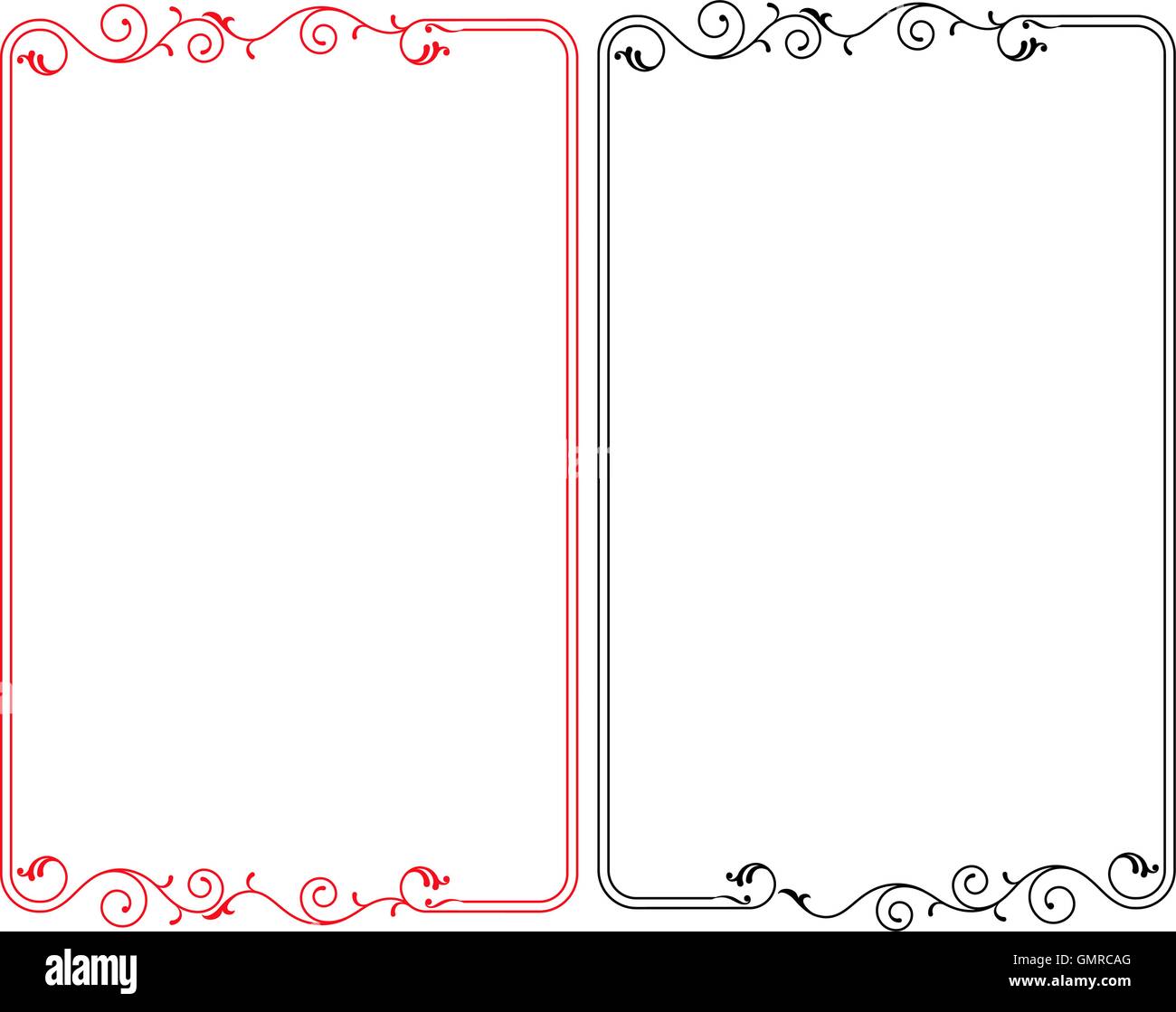 Frame Border Design Stock Vector Image & Art - Alamy