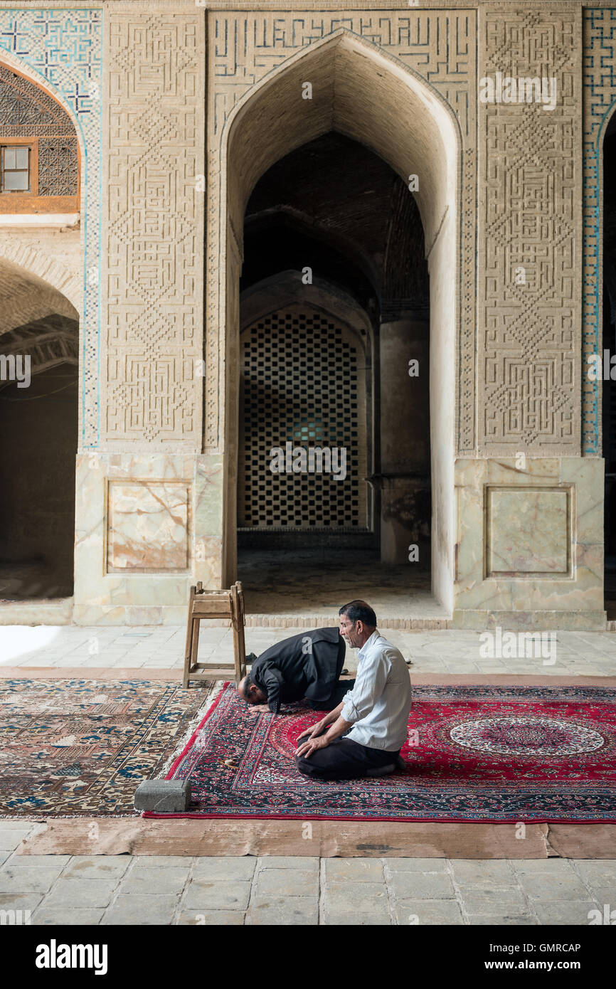 The Jāmeh Mosque of Isfahān is the grand, congregational mosque (Jāmeh ...