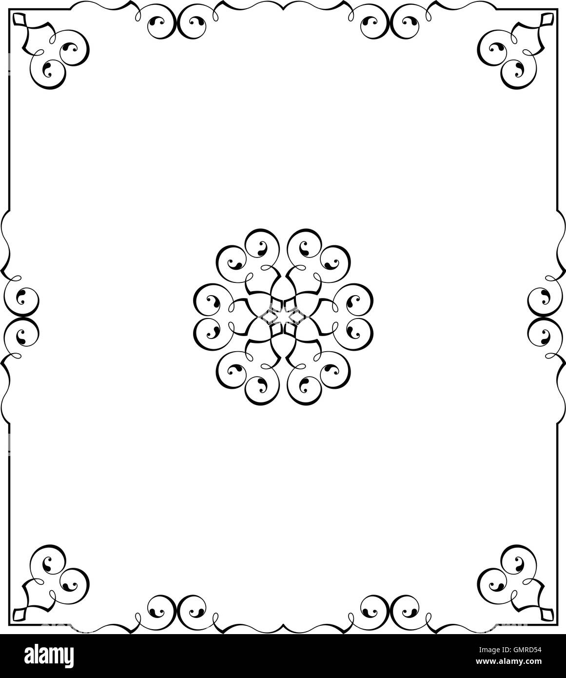 Frame Border Design Stock Vector Image & Art - Alamy