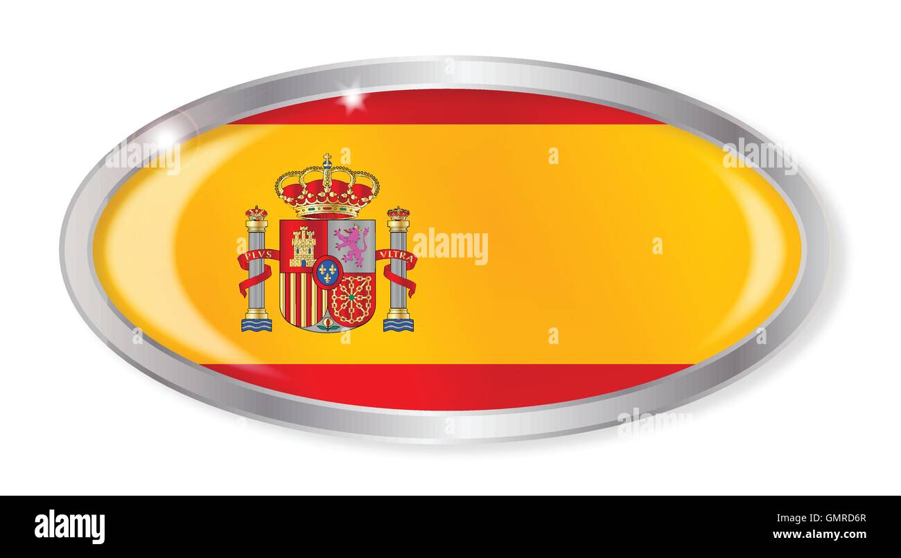 Spain button Stock Vector Images - Alamy