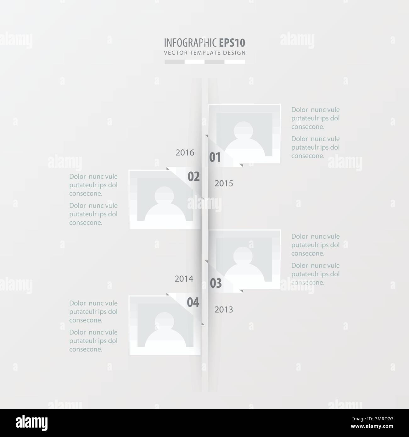 vector timeline white color Stock Vector Image & Art - Alamy