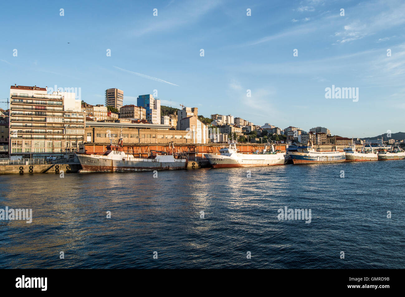 Port of Vigo Stock Photo - Alamy