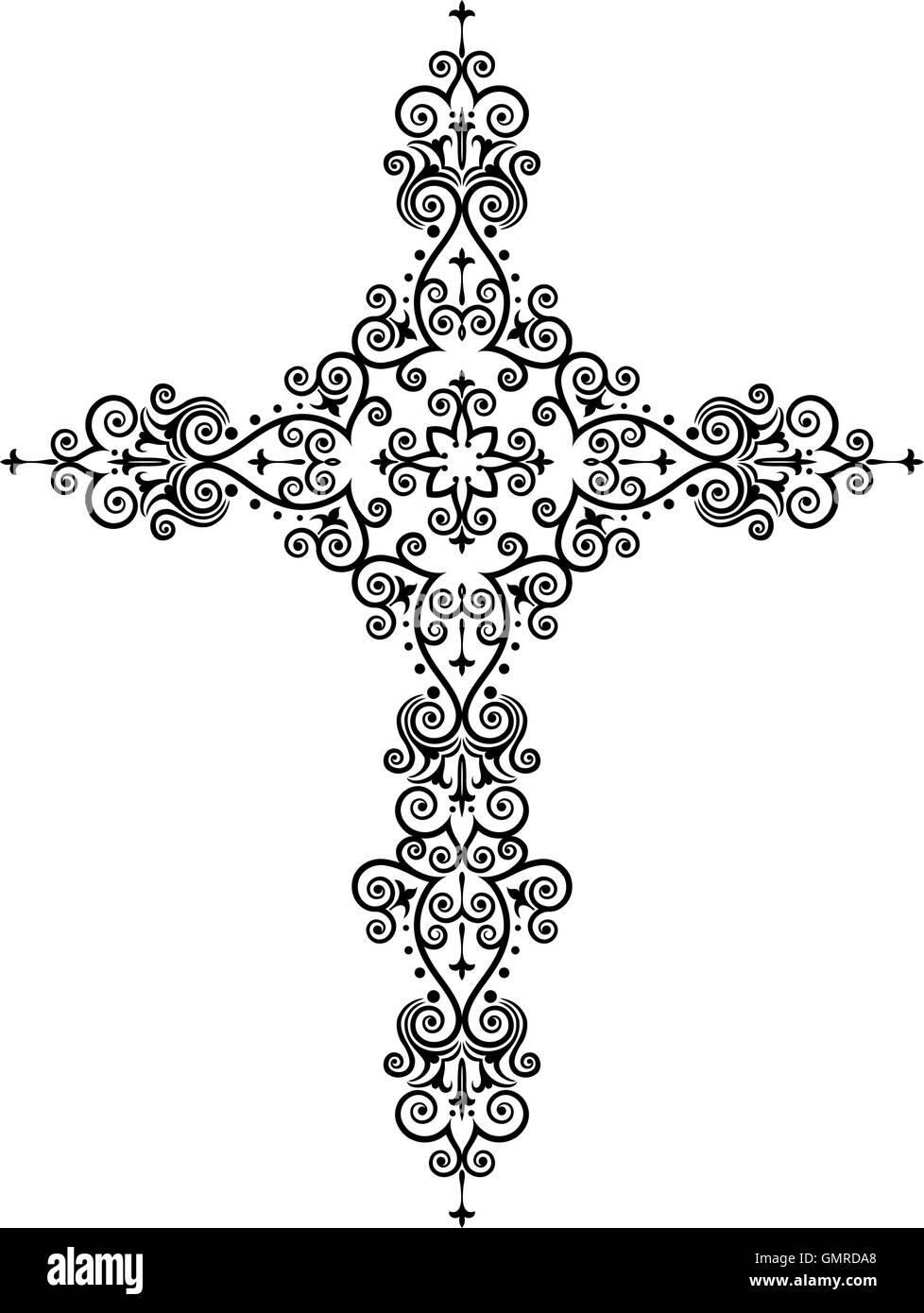 Cross Christian Design Stock Vector Image & Art - Alamy