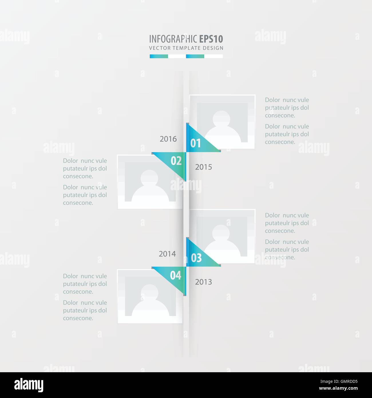 vector timeline blue gradient color Stock Vector Image & Art - Alamy