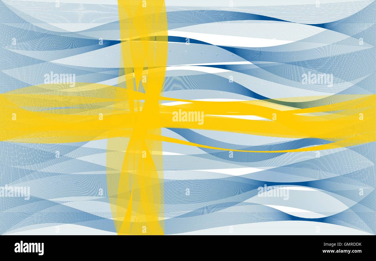 Wave your flag Stock Vector Images - Alamy