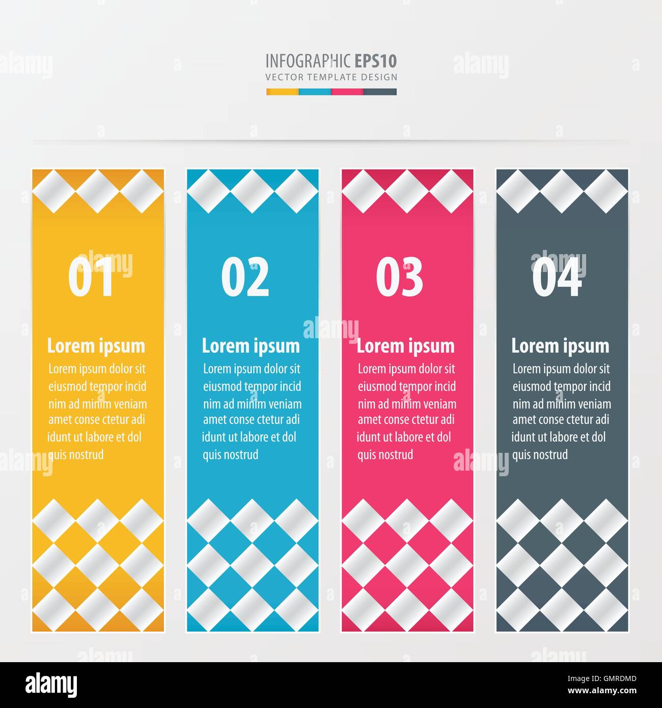 banner checker style yellow, blue, pink color Stock Vector Image & Art ...