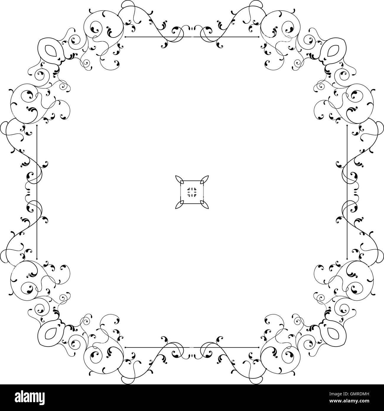 Frame Border Design Stock Vector Image & Art - Alamy