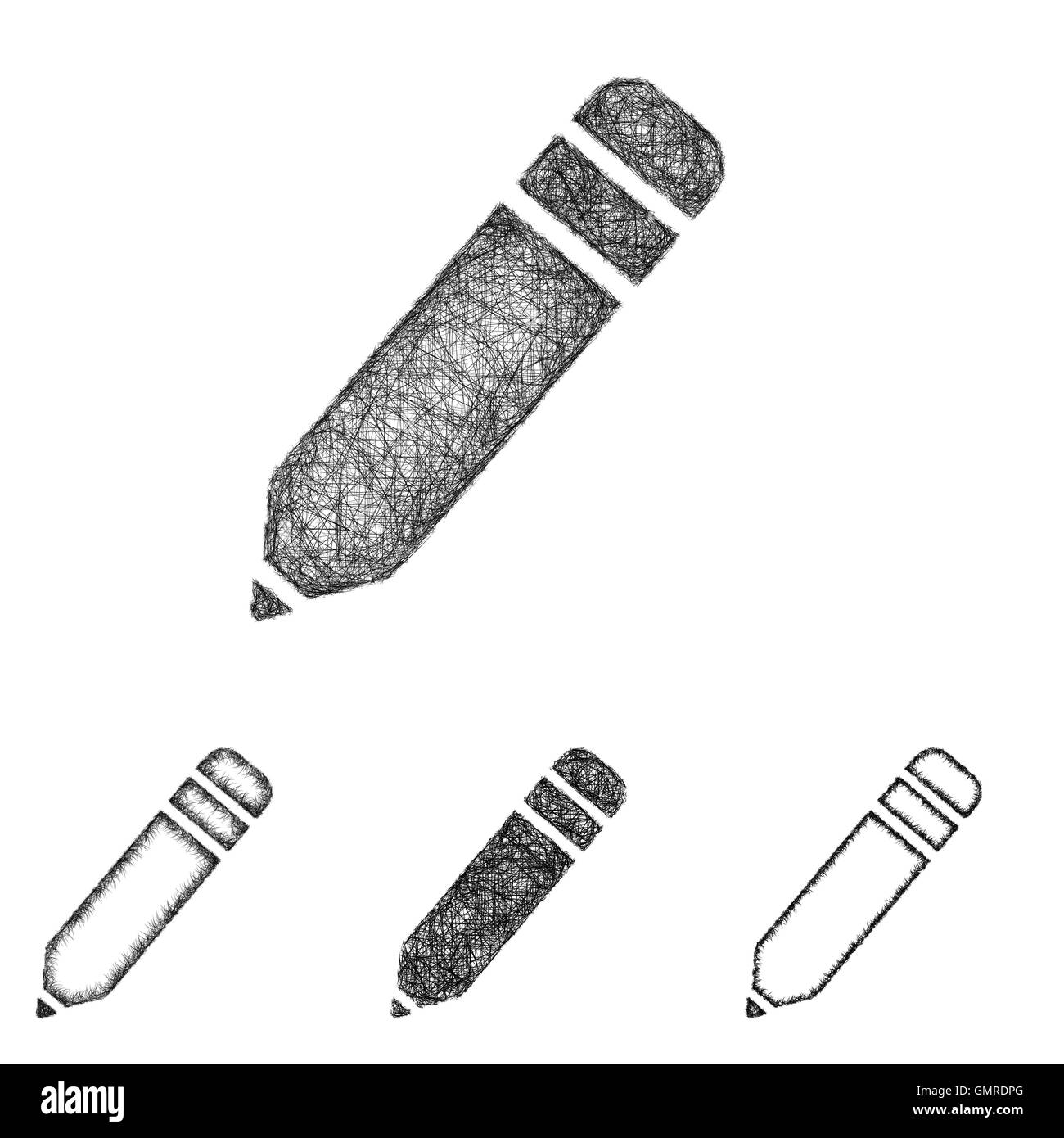 Pencil icon set - sketch line art Stock Vector Image & Art - Alamy Pencil icon set - sketch line art Stock Vector Image & Art - Alamy