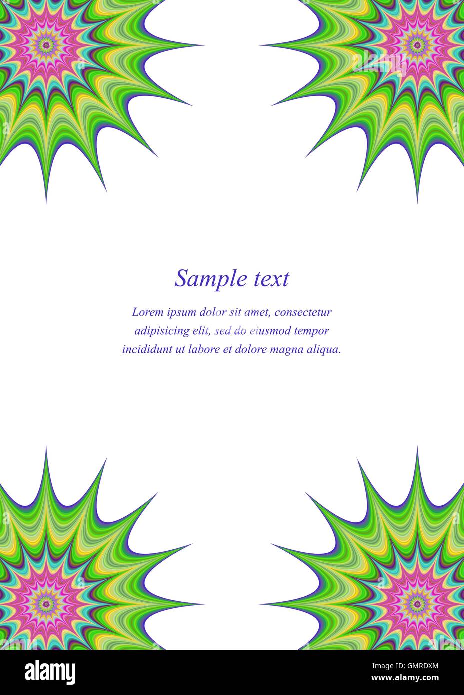 Corner corporate layout Stock Vector Images - Alamy