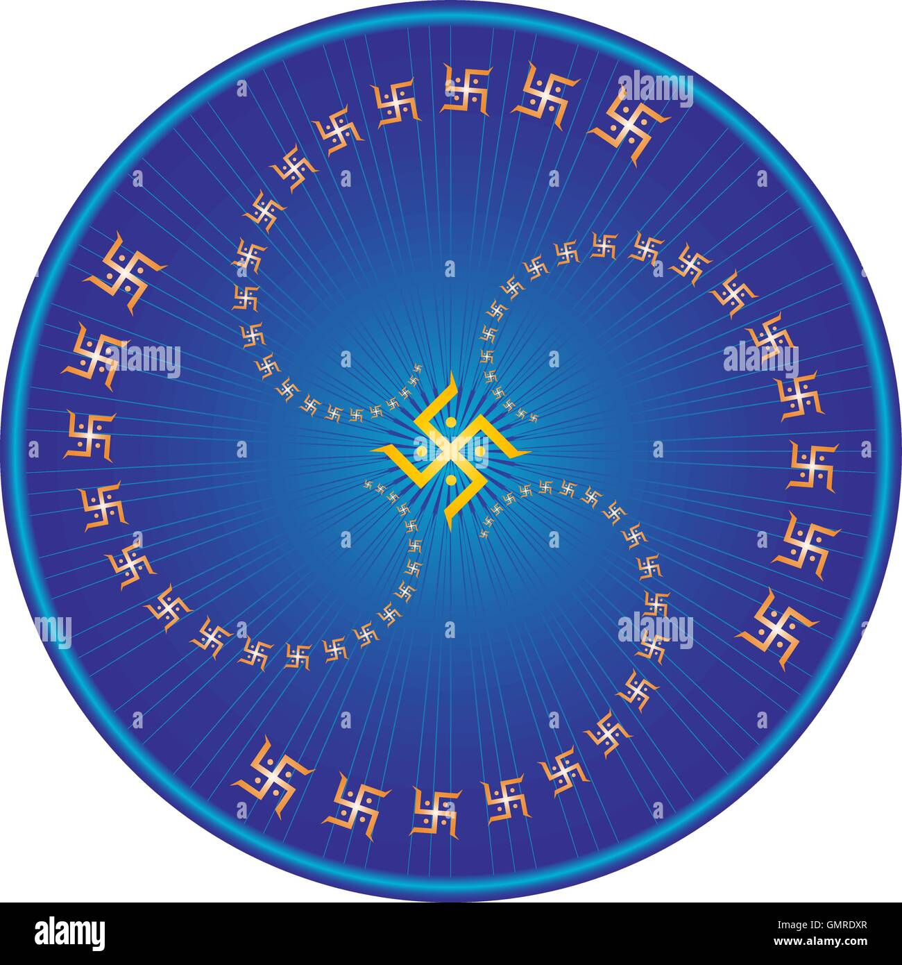 Holy aum om hindu sign Stock Vector Images - Alamy