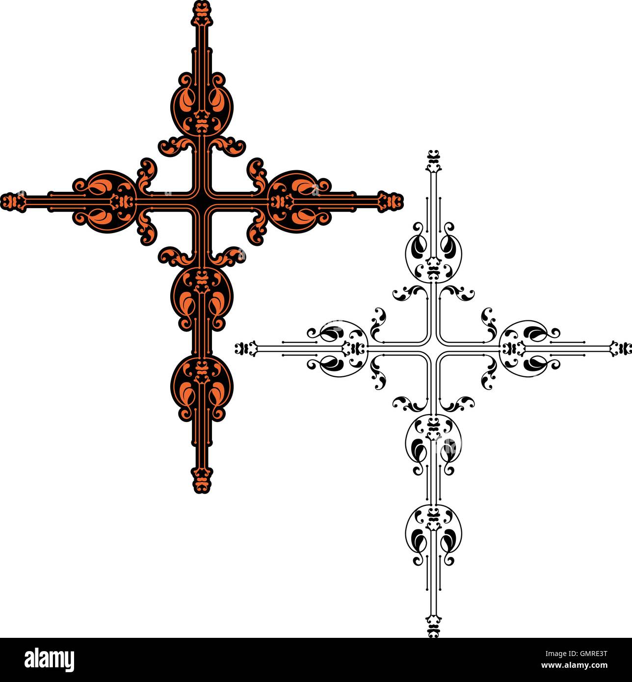 Cross Christian Design Stock Vector Image & Art - Alamy