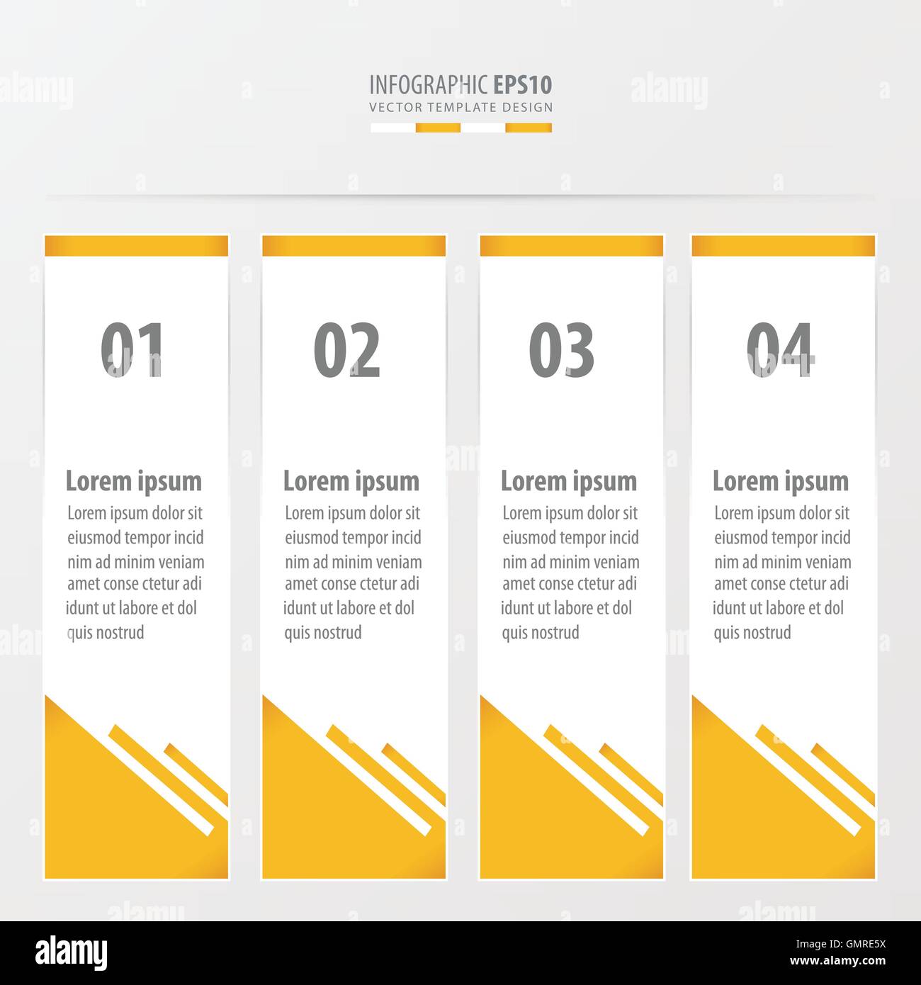 abstract banner design yellow color Stock Vector Image & Art - Alamy